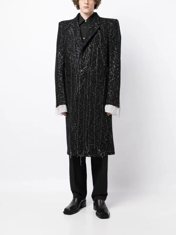 NICOLAS ANDREAS TARALIS Exposed-seam Single-breasted Coat