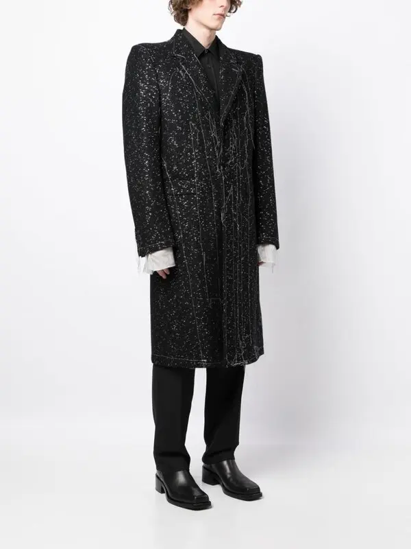 NICOLAS ANDREAS TARALIS Exposed-seam Single-breasted Coat