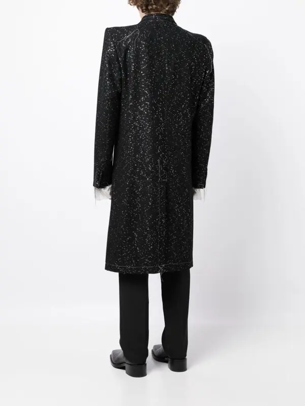 NICOLAS ANDREAS TARALIS Exposed-seam Single-breasted Coat