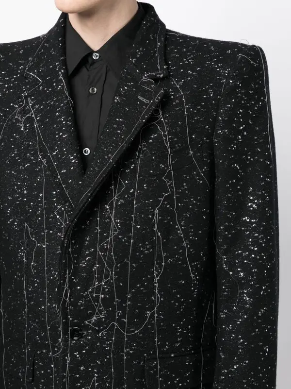 NICOLAS ANDREAS TARALIS Exposed-seam Single-breasted Coat
