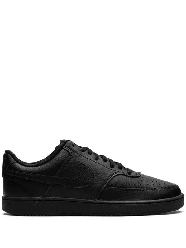 Nike Court Vision Low Triple Sneakers - Black