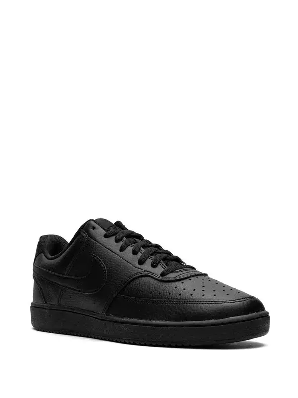 Nike Court Vision Low Triple Sneakers - Black