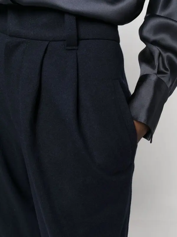 Brunello Cucinelli Mid-rise Cashmere Trousers