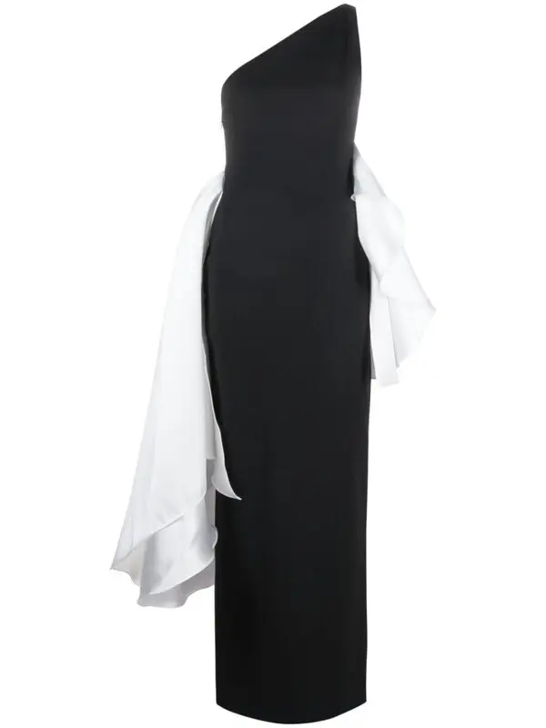 Solace London The Calla One-shoulder Dress