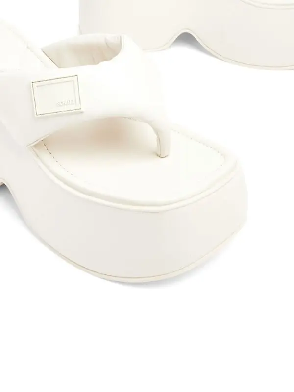 Schutz Platform Flip-flop Wedge Sandals