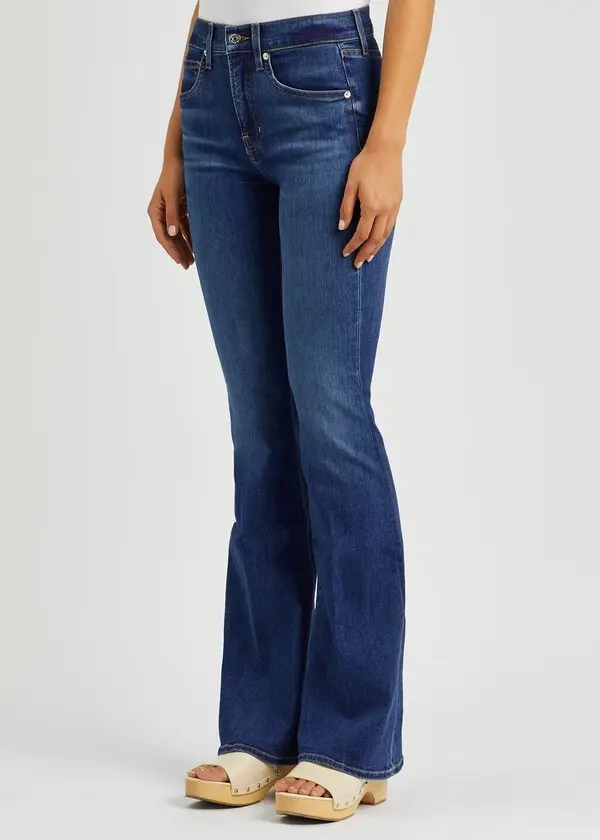 Veronica Beard Beverly Flared-leg Jeans