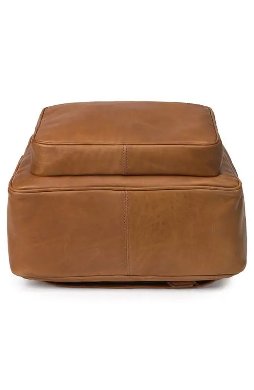 Johnston & Murphy Rhodes Leather Backpack - Tan