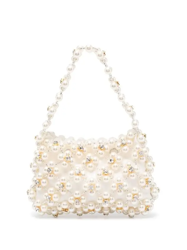 VANINA Anemone Crystal-embellished Tote