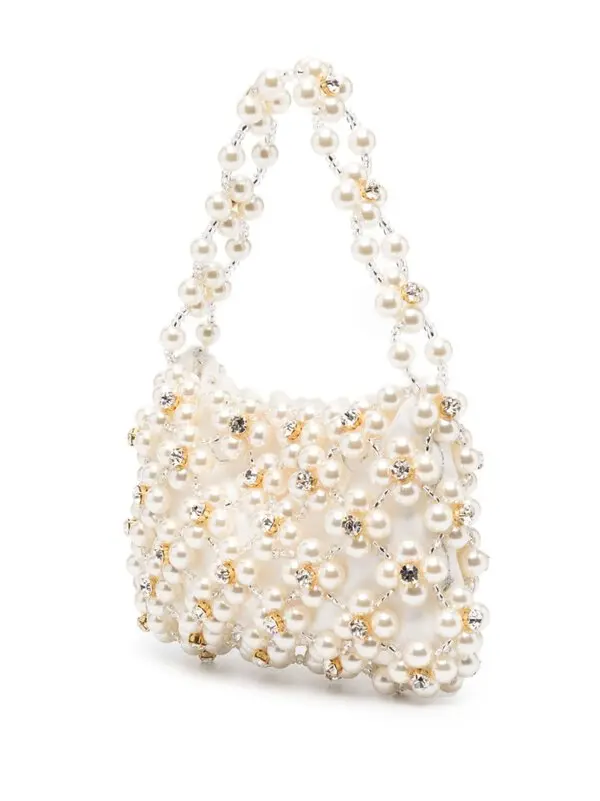 VANINA Anemone Crystal-embellished Tote