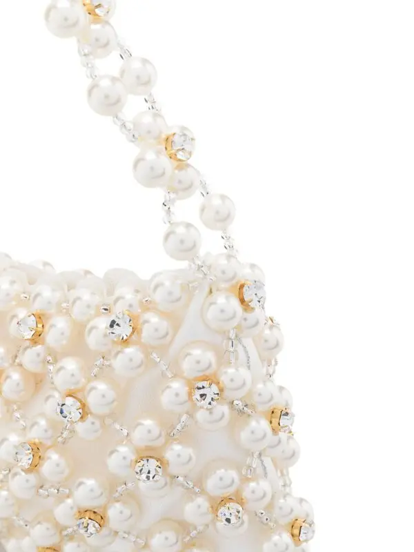 VANINA Anemone Crystal-embellished Tote