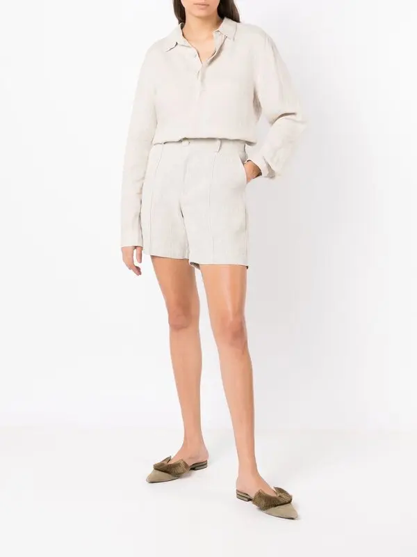 HANDRED Linen Tailored Shorts