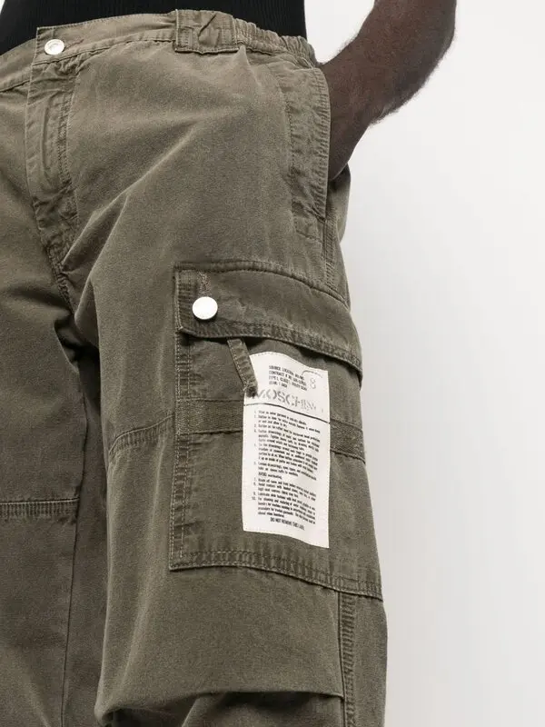 Moschino Tapered-leg Cargo Trousers