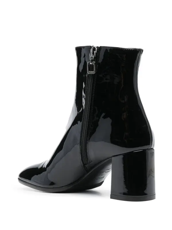 CAREL Patent Leather Ankle Boots