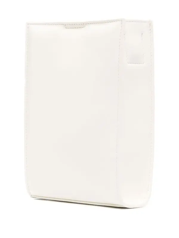 JIL SANDER Small Tangle Shoulder Bag - White