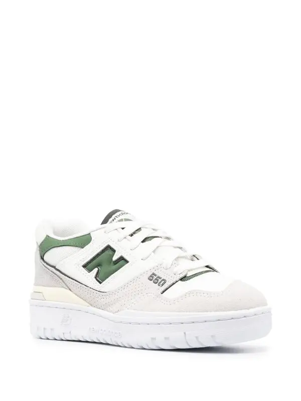 NEW BALANCE 550 Panelled Sneakers - White