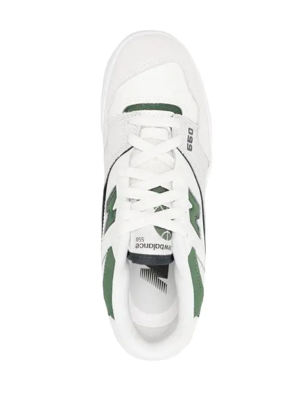NEW BALANCE 550 Panelled Sneakers - White