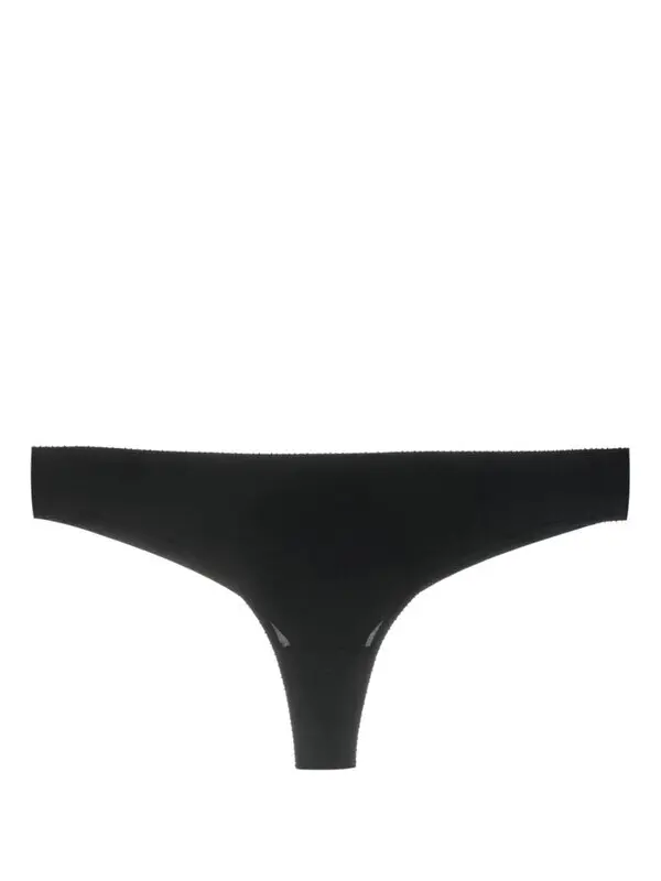 ERES Roller Low-rise Thong - Black