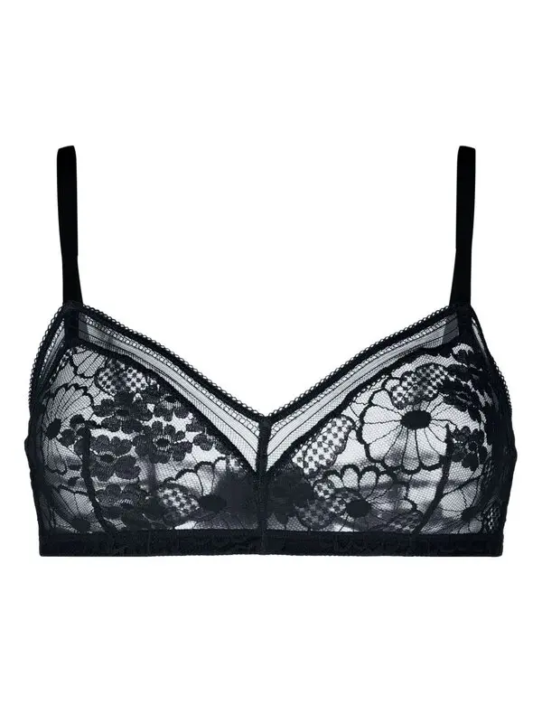 ERES Royal Triangle Lace Bra - Blue