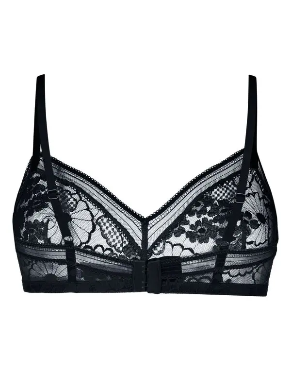 ERES Royal Triangle Lace Bra - Blue