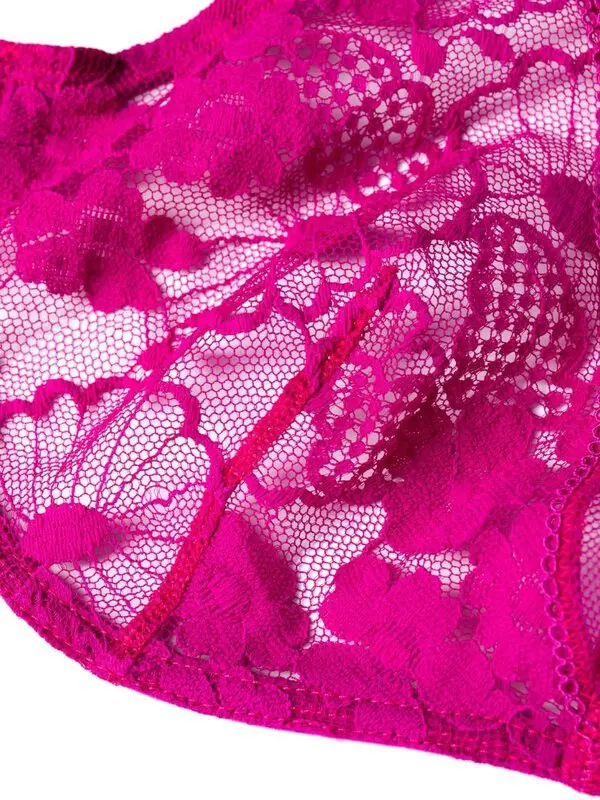 ERES Millefleurs Triangle Lace Bra - Pink