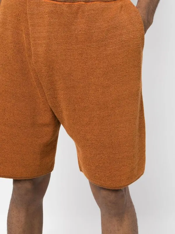 BIANCA SAUNDERS Two-pocket Knit Shorts