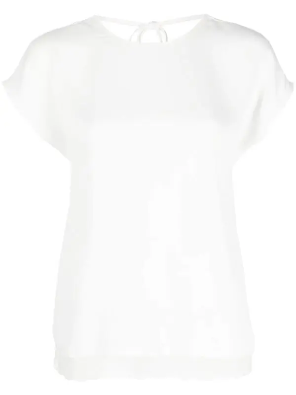 TWINSET Short-sleeved Blouse - White