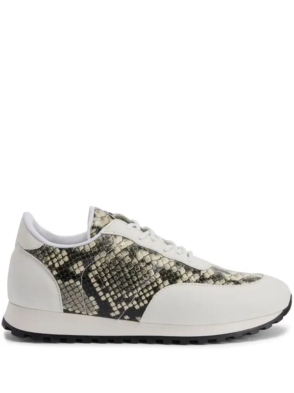 GIUSEPPE ZANOTTI Jimi Running Low-top Sneakers - Neutrals