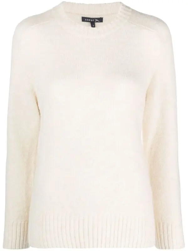 Soeur Crew-neck Long-sleeve Jumper
