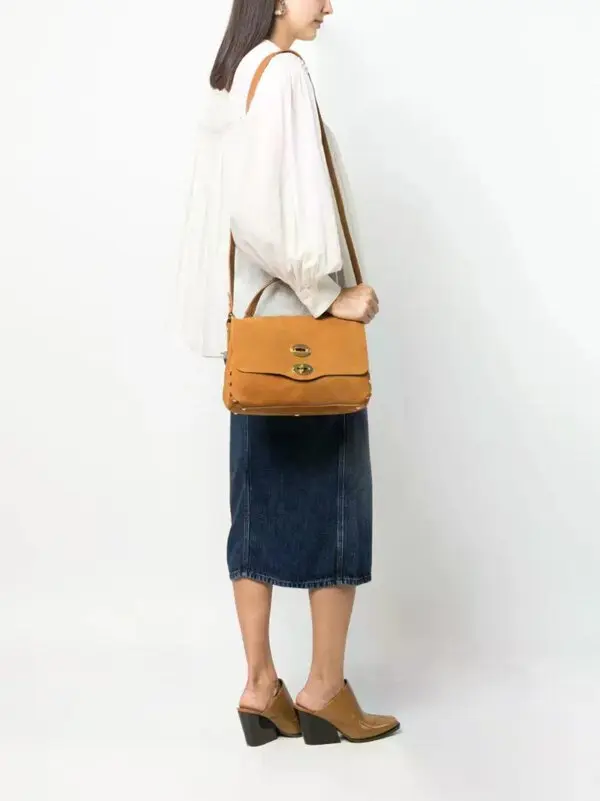 ZANELLATO Small Postina Shoulder Bag - Brown