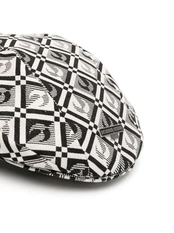MARINE SERRE Motif-print Cap