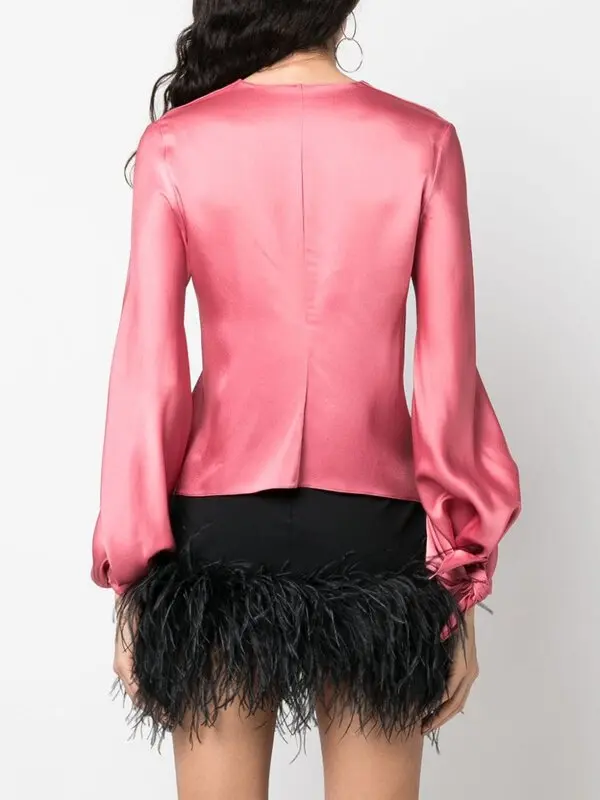 DEL CORE Knot-detail Blouse