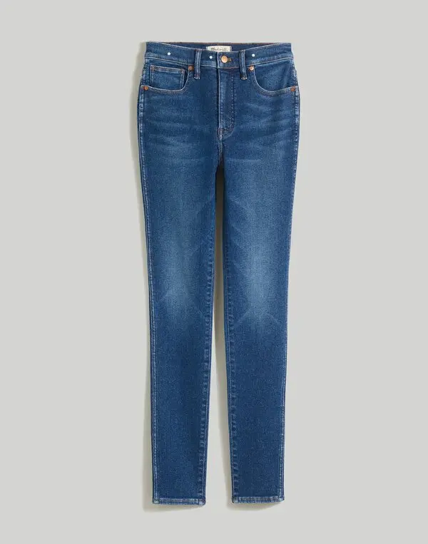 Madewell 10" High-rise Skinny Crop Jeans - Smithley Wash