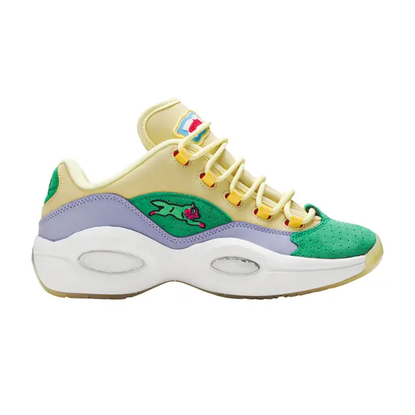 Reebok Bbc Ice Cream X Question Low Sneakers Yellow Editorialist