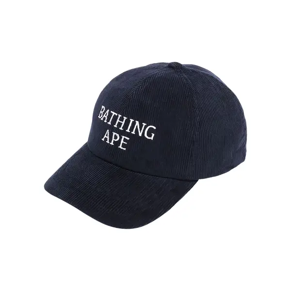 A BATHING APE Corduroy Cap - Blue