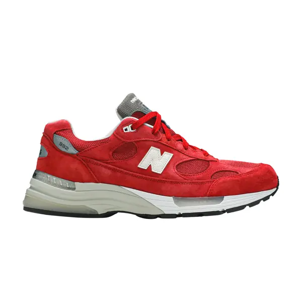 NEW BALANCE Kith X 992 Made In Usa 'kithmas Collection Team - Red