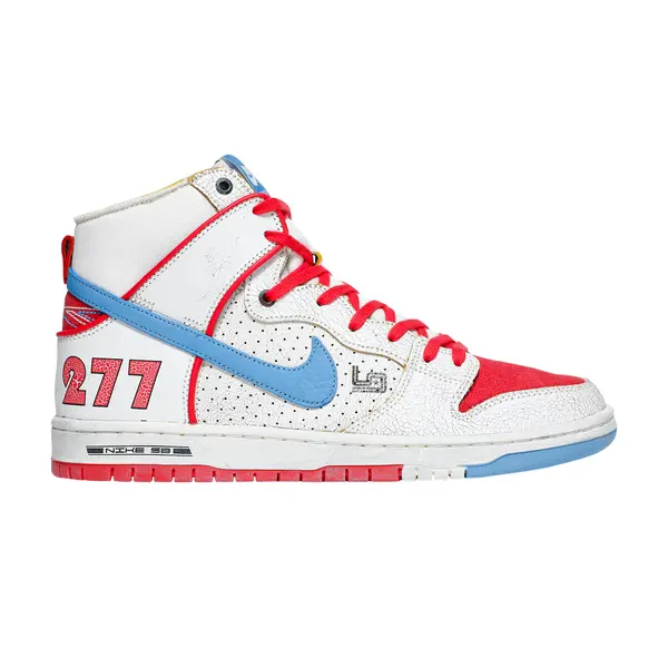 Nike Ishod Wair X Magnus Walker Dunk High Pro Sb Urban Outlaw Sneakers - White