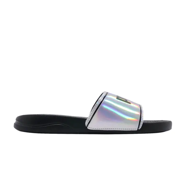 PUMA Popcat 20 Iridescent Slides - Black