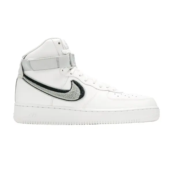 Nike Air Force 1 High '07 Lv8 'chenille Swoosh' Sneakers - White
