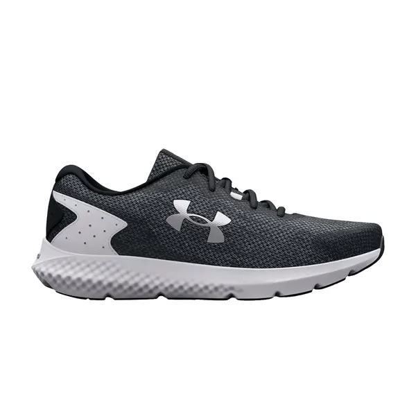 Under Armour Charged Rogue 3 Knit Athletic Sneakers - Black