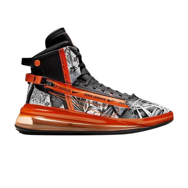 Nike Air Max 720 Saturn 'basketball Manga' Sneakers - Orange