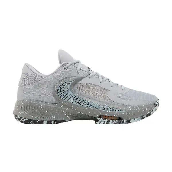 Nike Zoom Freak 4 Etched In Stone - Grey