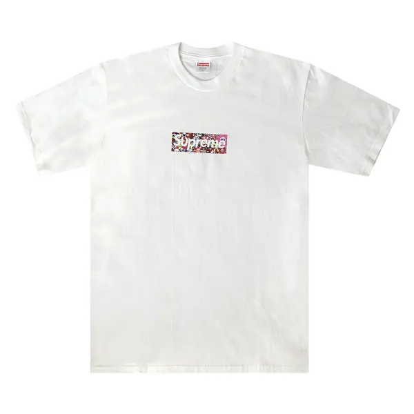 Supreme X Murakami Covid-19 Relief Box Logo Tee - White