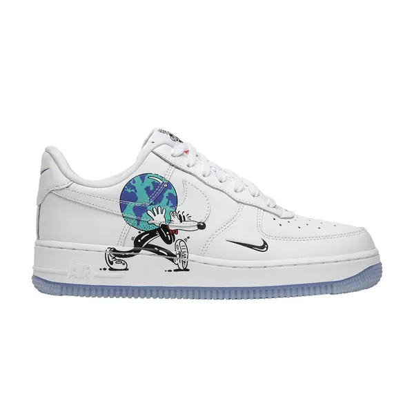 Nike Steven Harrington X Air Force 1 Low Flyleather Qs 'earth Day - White