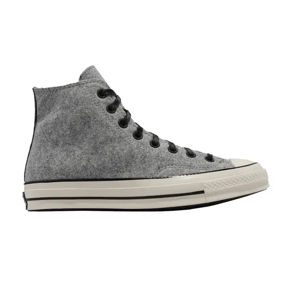 CONVERSE Chuck 70 High Flannel Sneakers - Grey