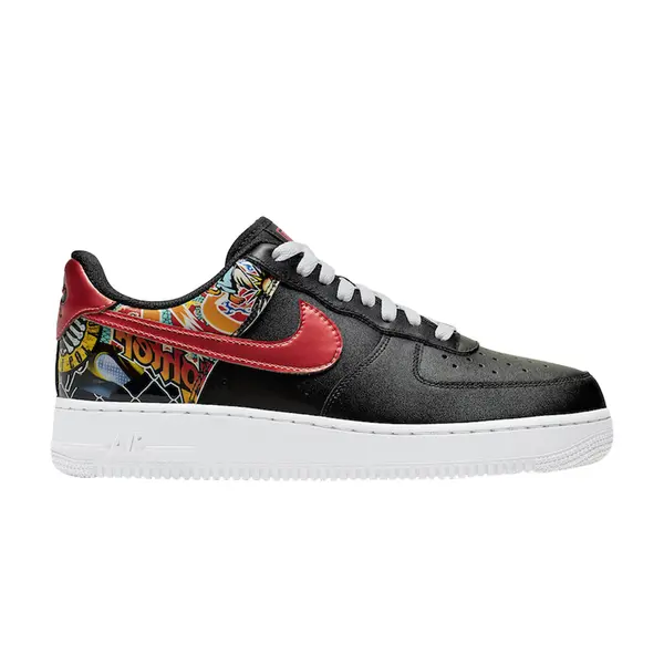 Nike Force 1 Low '07 Lv8 Le 'china Hoop Dreams' Sneaker - Black