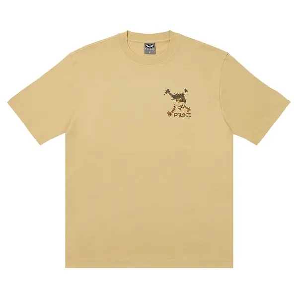 PALACE X Oakley T-shirt 'sand - Tan