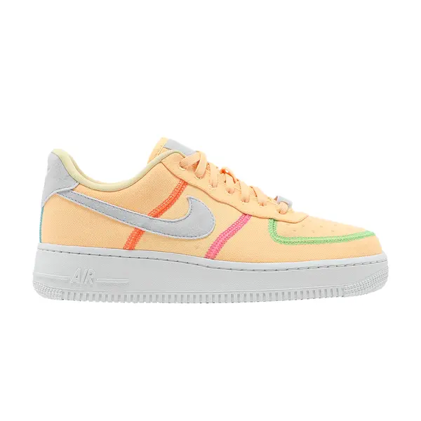 Nike Force 1 '07 Low Lx 'stitched Canvas - Orange
