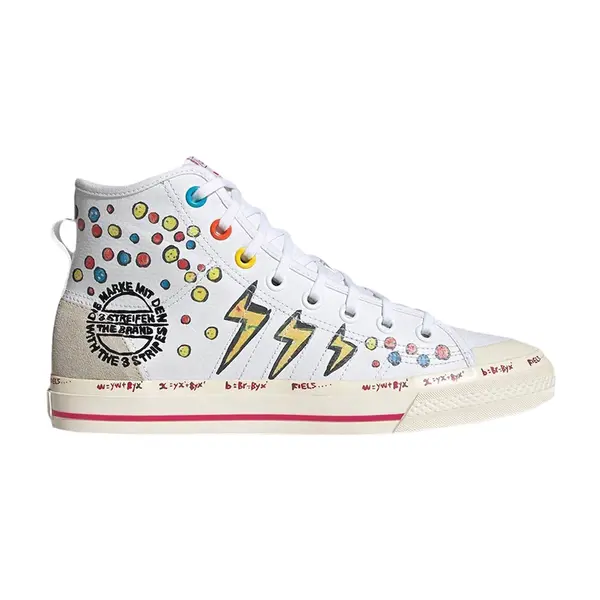 Adidas Kasing Lung X Disney Nizza High 'labubu Mickey Mouse' Sneakers