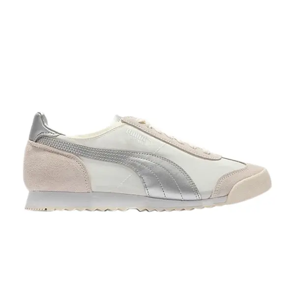 PUMA Roma Og Nylon Metallic Sneakers - Cream