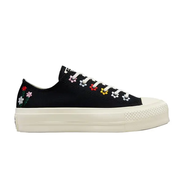 CONVERSE Chuck Taylor All Star Lift Platform Low Sneakers - Black